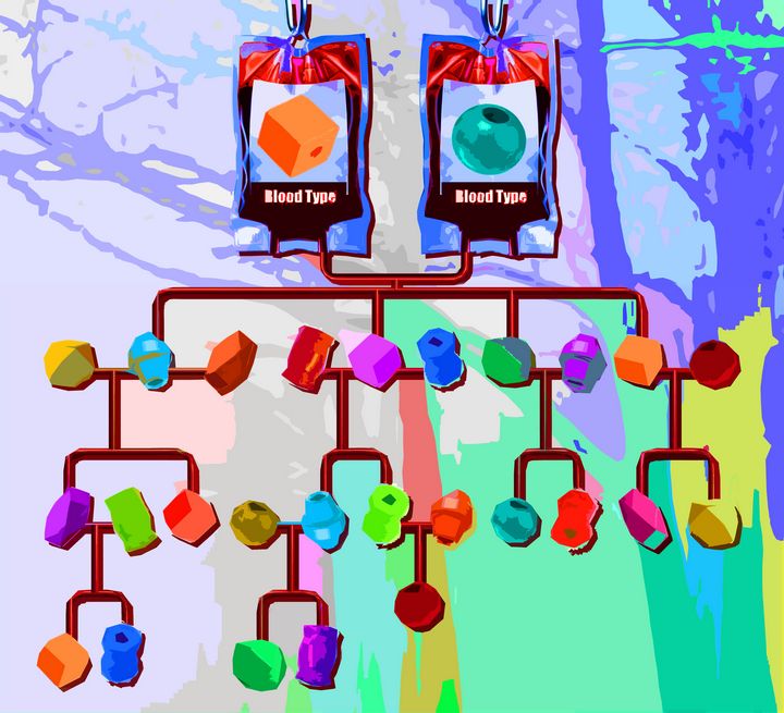 Pulling Strings, Beads, 7 - Rose Marinelli - Digital Art & AI, Abstract ...