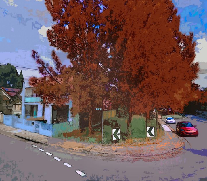 Red Pines - Rose Marinelli - Digital Art, Landscapes & Nature ...