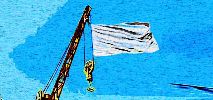 White Flag - Rose Marinelli - Paintings & Prints, Vehicles ...