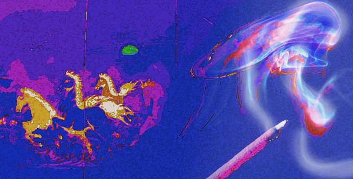 Incense and Vietnamese Horses - Rose Marinelli - Drawings ...