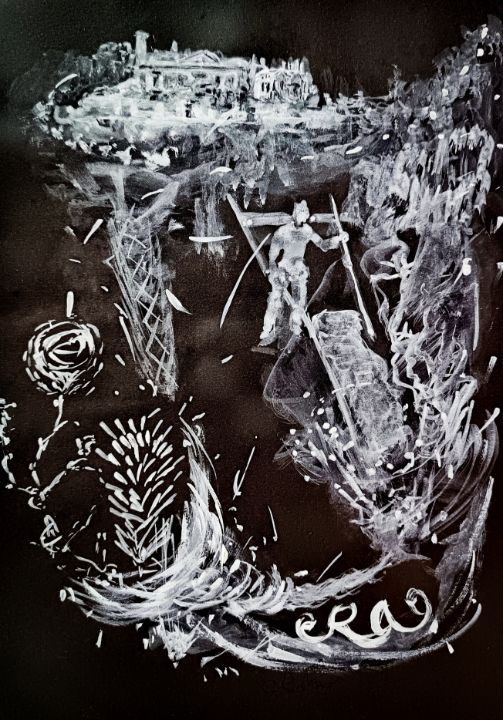 Fisherman and the Mermaid (Coombe Ab - Robyn Rainbow - Paintings ...