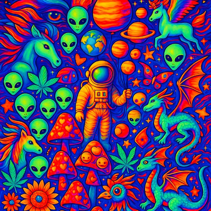 Phenomenal work from home - Psychodynamic Artwork - Drawings & Illustration, Abstract, Other ...