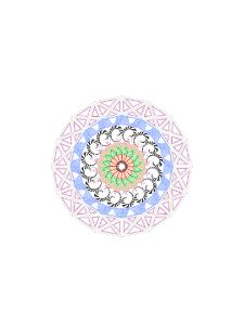 Relaxing Mandalas - Digital Art & AI