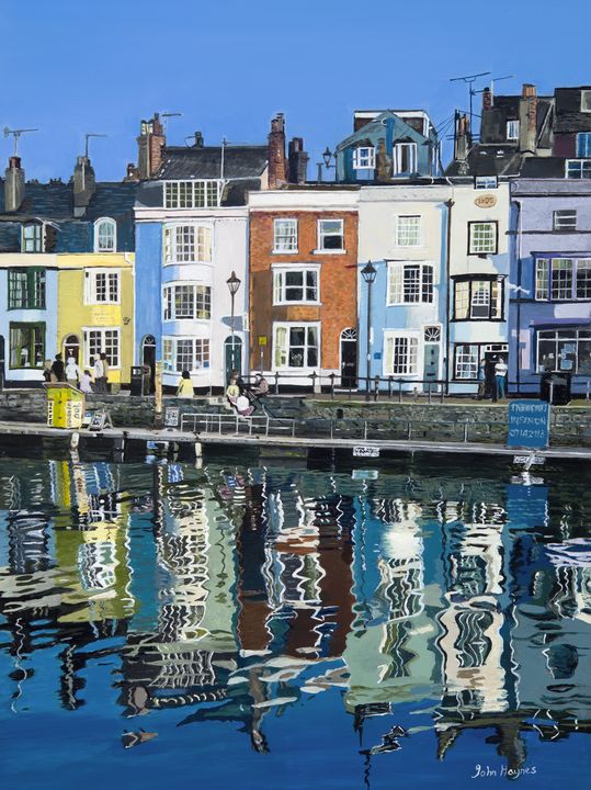 Weymouth Harbour - John Haynes Art - Paintings & Prints, Landscapes ...