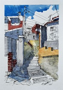 Bolinas - Paintings & Prints, Drawings & Illustration