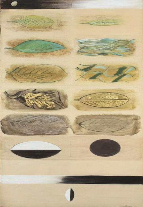 Life Cycle of a Leaf - Expressionism - Morris Graves - Paintings ...