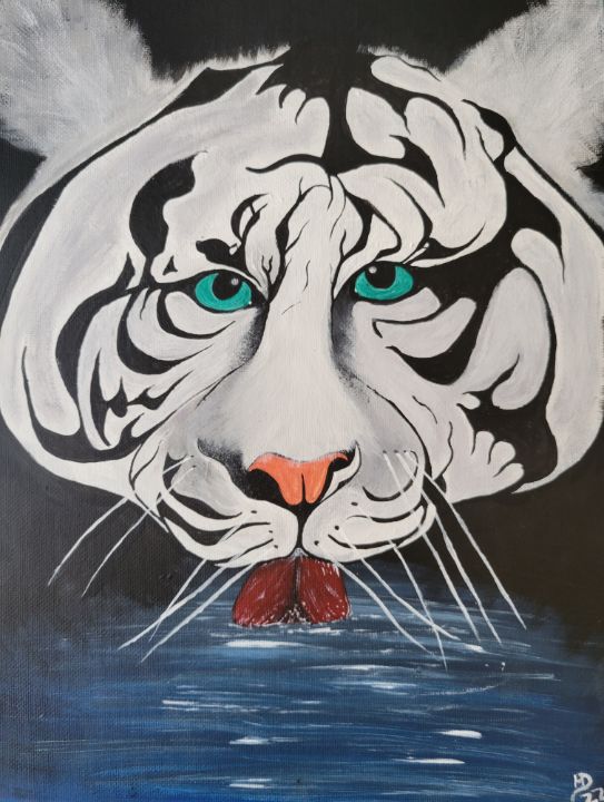 Tiger - Phoenix Designs - Paintings & Prints, Animals, Birds, & Fish ...