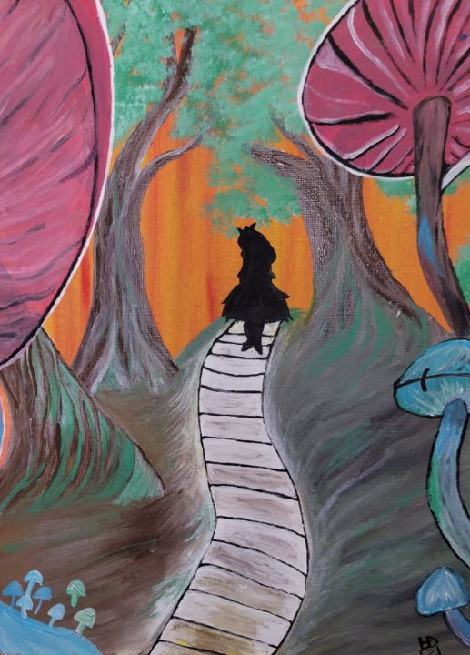 Alice In Wonderland Paintings