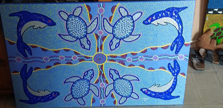 Aboriginal Sea Animals Aboriginal Art Animals