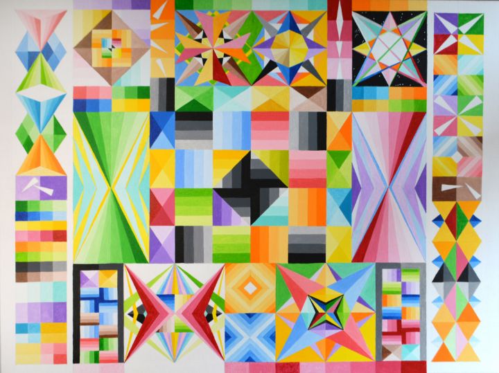 "Time out" - Time out color vision - Drawings & Illustration, Abstract ...
