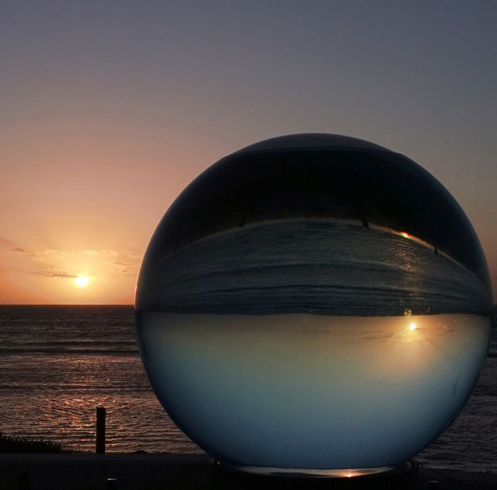 Sunset Orb - LynneE - Photography, Landscapes & Nature, Beach & Ocean ...