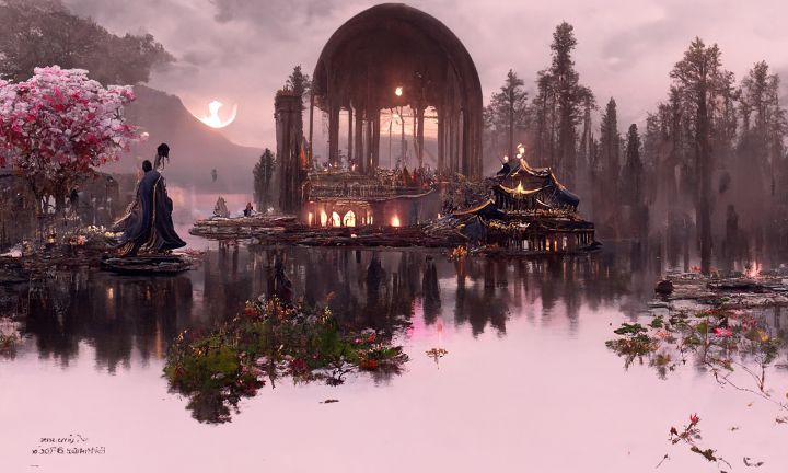 Moonlight 5 - EQY - Digital Art & AI, Buildings & Architecture, Other ...