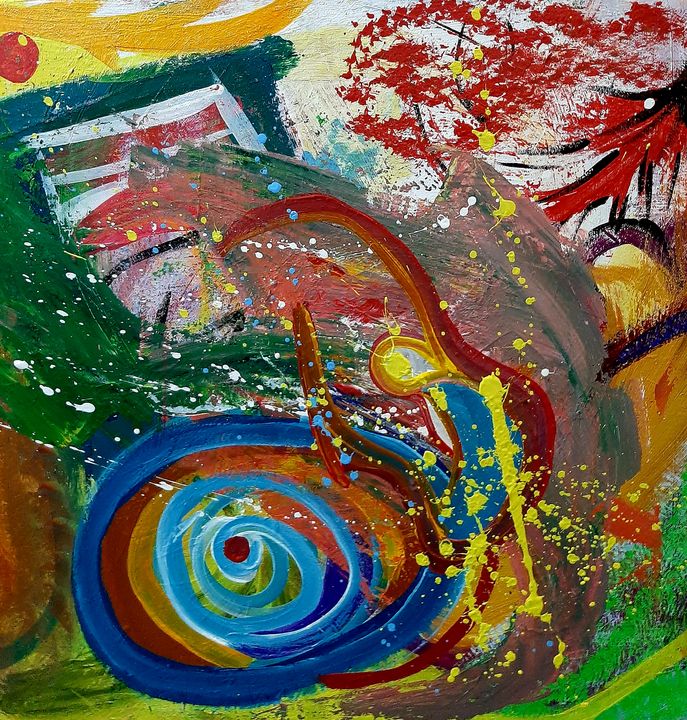 Perfect is boring. - Austin Hope - Paintings & Prints, Abstract, Other ...