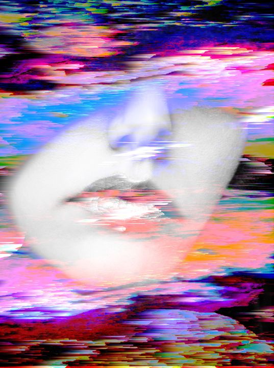 In the Clouds - Databent Art - Digital Art & AI, Abstract, Other ...