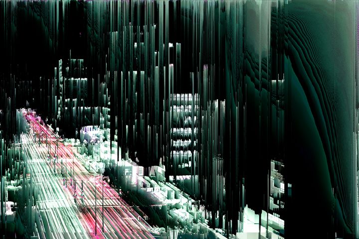 End of the Line - Databent Art - Digital Art & AI, Abstract, Other ...