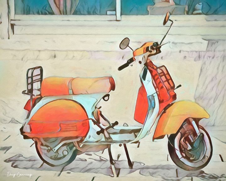 Free Parking - Doug Canning - Digital Art, Vehicles & Transportation ...