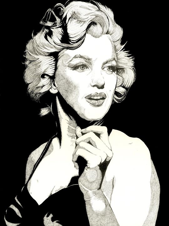 Marilyn Monroe - Mitchell Masullo - Paintings & Prints, People ...