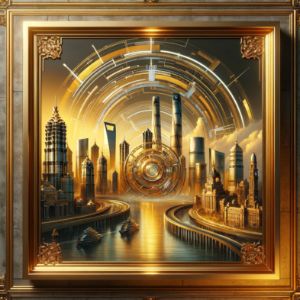 LUXURY GOLD PAINTINGS - Paintings & Prints, Digital Art