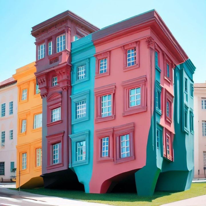 Pisa Building - iLOVEn - Digital Art & AI, Buildings & Architecture ...