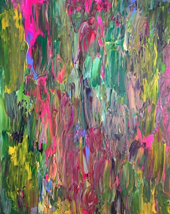 Blooming spring - Giart - Paintings & Prints, Abstract, Color - ArtPal