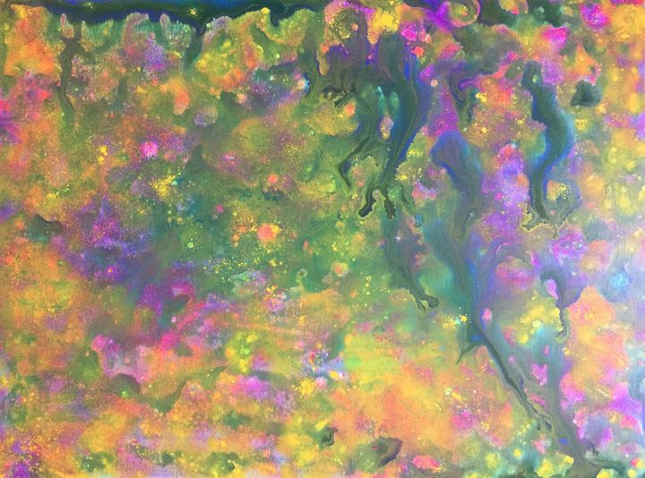 Summer evening - Giart - Paintings & Prints, Abstract, Landscape - ArtPal