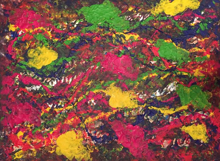 Festive mood - Giart - Paintings & Prints, Abstract, Color - ArtPal