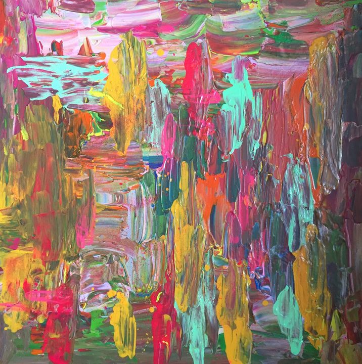 Bright day - Giart - Paintings & Prints, Abstract, Color - ArtPal