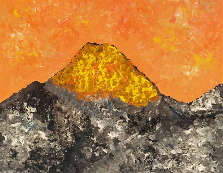 Sunset on Everest - Giart - Paintings & Prints, Landscapes & Nature ...