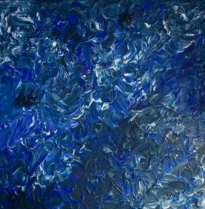 Dark night - Giart - Paintings & Prints, Abstract, Color - ArtPal