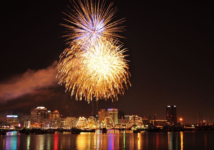 Harborfest Fireworks - Ben Salomonsky Photographic Designs ...