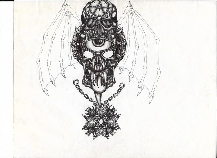 Antichrist - Necromancer - Drawings & Illustration, Fantasy & Mythology ...
