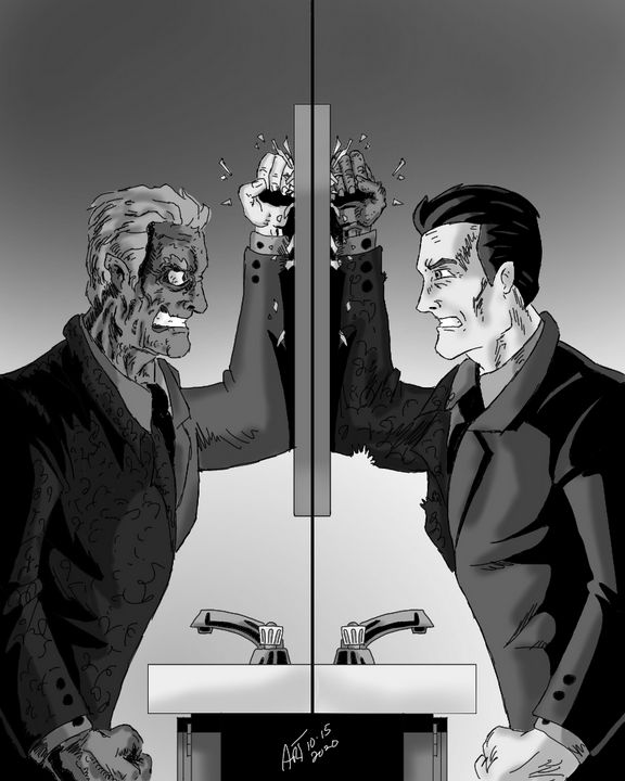 Mirror - Hero Worship - Drawings & Illustration, Childrens Art, Comics ...