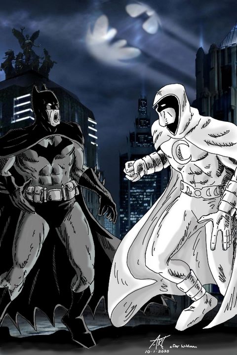 Moon - Hero Worship - Digital Art & AI, Childrens Art, Comics - ArtPal