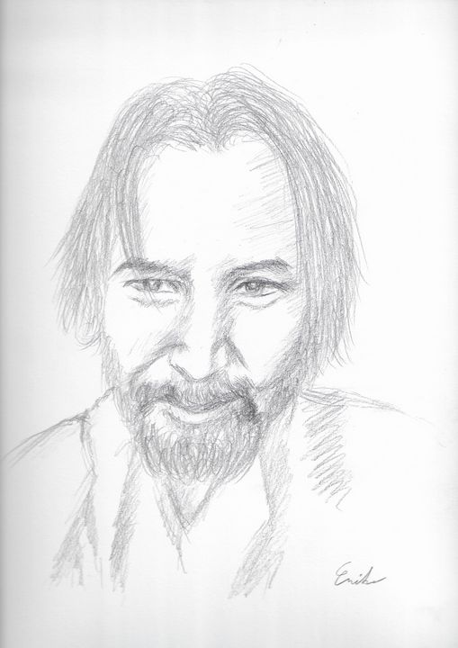 Keanu Reeves Close Up - Eri Wilde’s Gallery - Drawings & Illustration ...