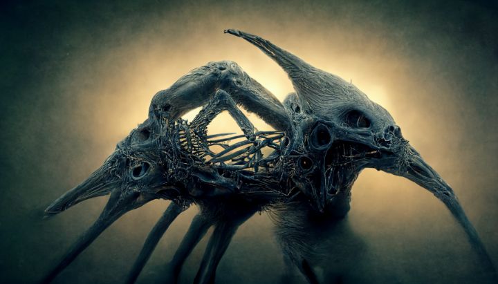 The Flight - Weird Creatures - Digital Art & AI, Fantasy & Mythology ...