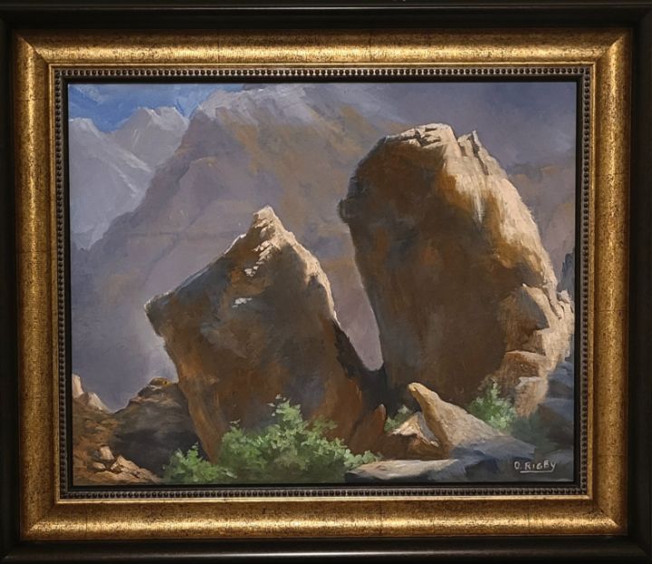 Dane Rigby Fine Art - Paintings & Prints, Glass