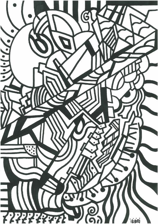 Terreiro - iribiri - Drawings & Illustration, Abstract, Irregular Forms ...