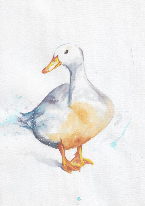 Country Duck - Severe Weather Creative - Paintings & Prints, Animals ...