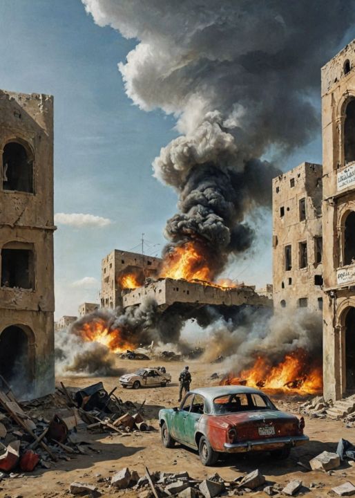 Stop Genocide - Radheya - Paintings & Prints, Buildings & Architecture ...