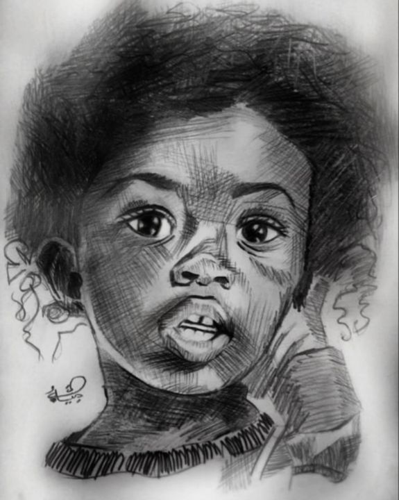 Portrait cute - Hidden details - Paintings & Prints, Childrens Art ...