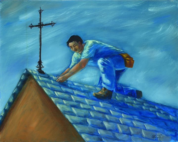 I've got You covered - Working with Jesus - Paintings & Prints ...