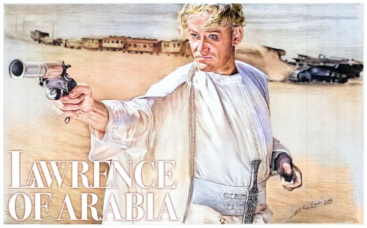 'Lawrence of Arabia' - Wally's Art World - Drawings & Illustration ...