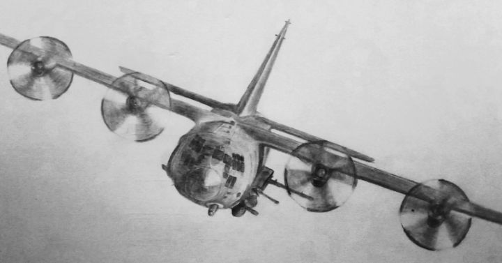 AC-130 - F.A.R - Drawings & Illustration, Vehicles & Transportation ...