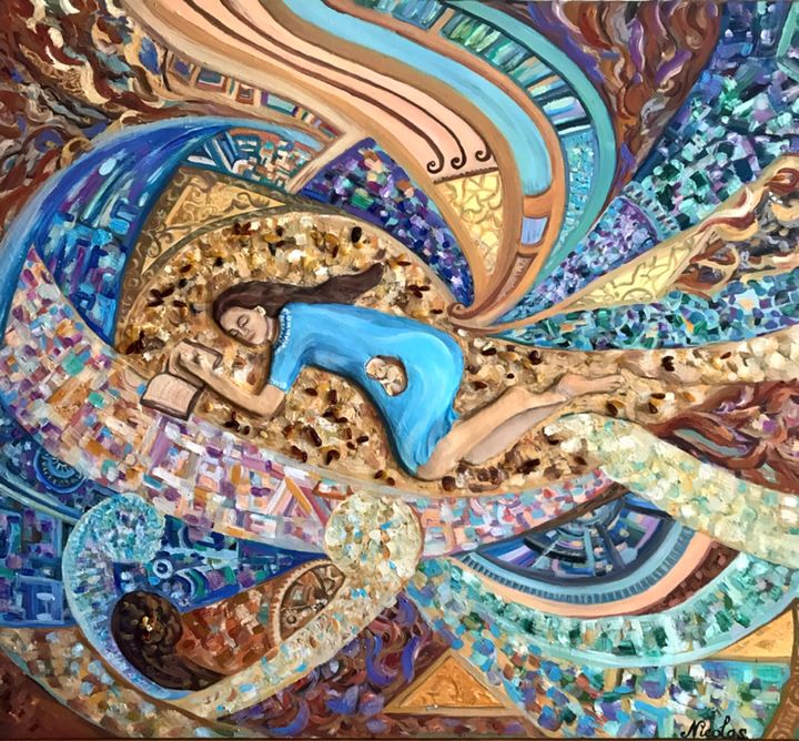 “Sweet hope”/ abstract painting/ - Pintor Nicolas - Paintings & Prints ...