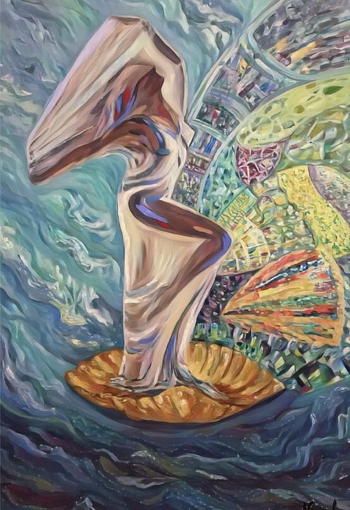“The birth of Venus” - Pintor Nicolas - Paintings & Prints, People ...