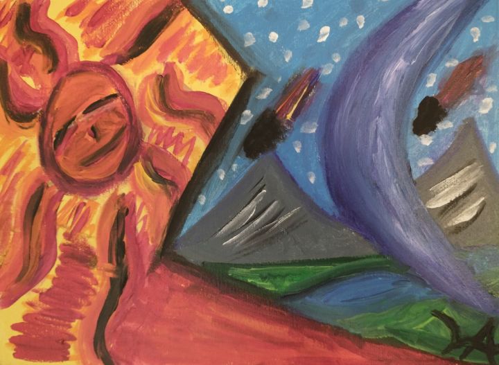 Summer VS Winter - Unity ☯ watch刺me 핃Ꭵve ๏n TᎥkT๏k - Paintings & Prints ...
