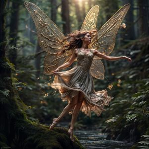 Beautiful Faerie Girl - MespensDigital - Digital Art, Fantasy ...