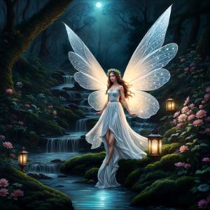 Beautiful Faerie Girl - MespensDigital - Digital Art, Fantasy ...