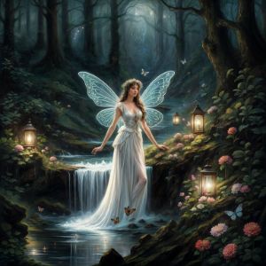 Beautiful Faerie Girl - MespensDigital - Digital Art, Fantasy ...