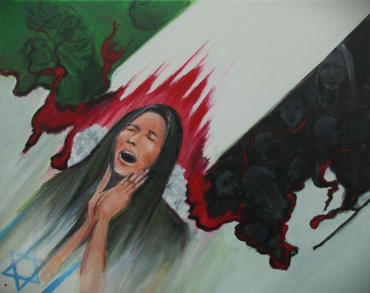 Gaza - Art By Cyril - Paintings & Prints, People & Figures, Past ...